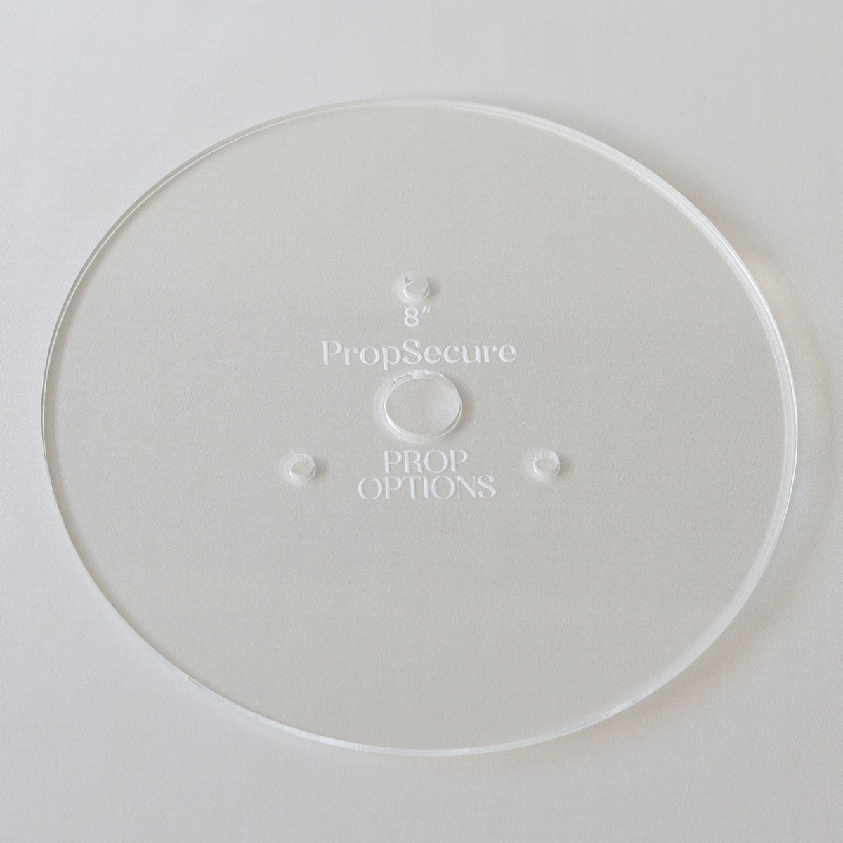 PropSecure® - Premium Reusable Acrylic Cake Board | Prop Options